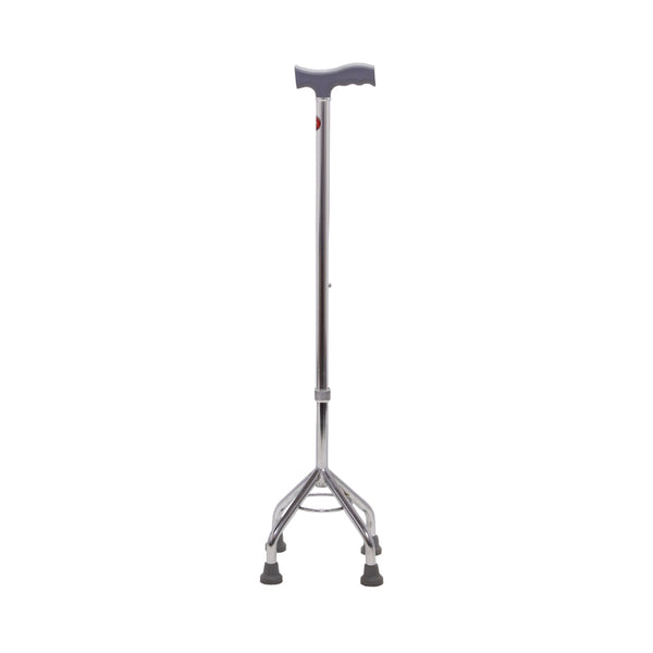 MHL 2020 - Chrome Plated Walking Stick With Quadripod Base – Hero Eco Med